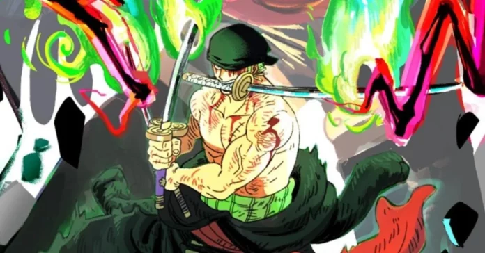 Il nuovo poster di One Piece mette in evidenza l'epico haki di Zoro