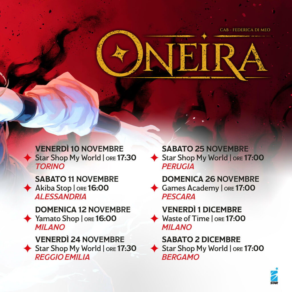 Star Comics presenta Oneira, la nuova opera di Federica Di Meo - NerdPool