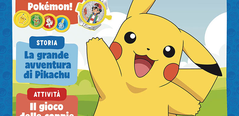 Panini Magazines presenta IL MIO PRIMO GIORNALINO DEI POKÉMON