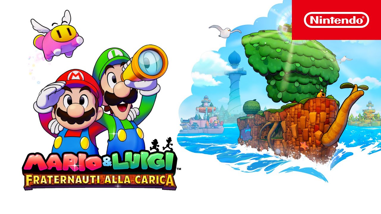 Mario & Luigi | Fraternauti alla carica – Un trailer ci presenta il titolo