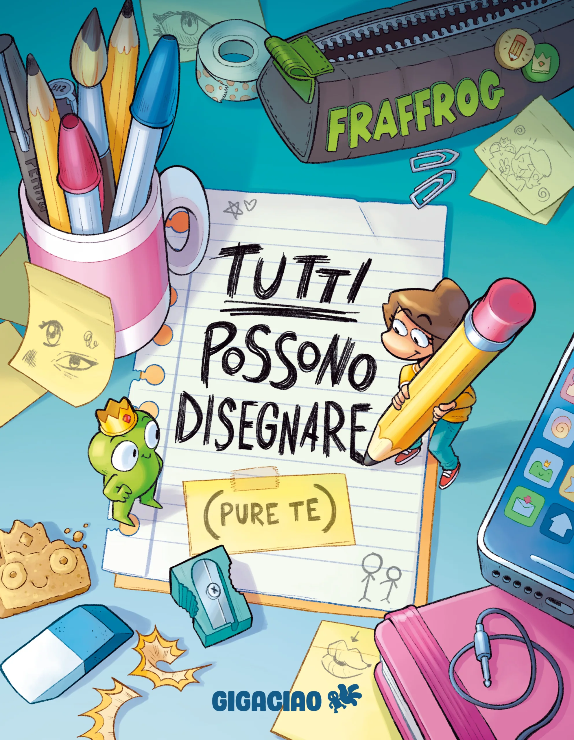 “Tutti possono disegnare (pure te)” è il nuovo fumetto di Fraffrog per ...
