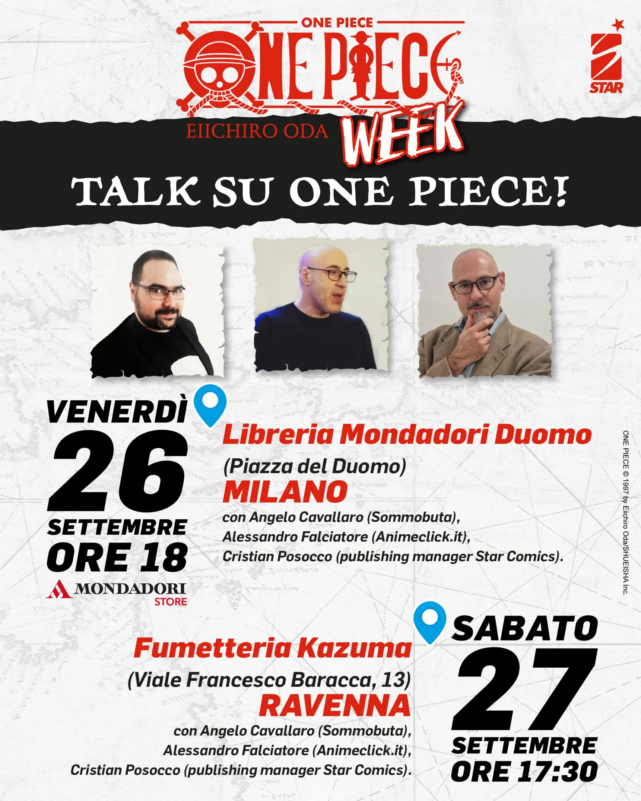 One Piece Week: dal 23 al 30 settembre Star Comics celebra il ...