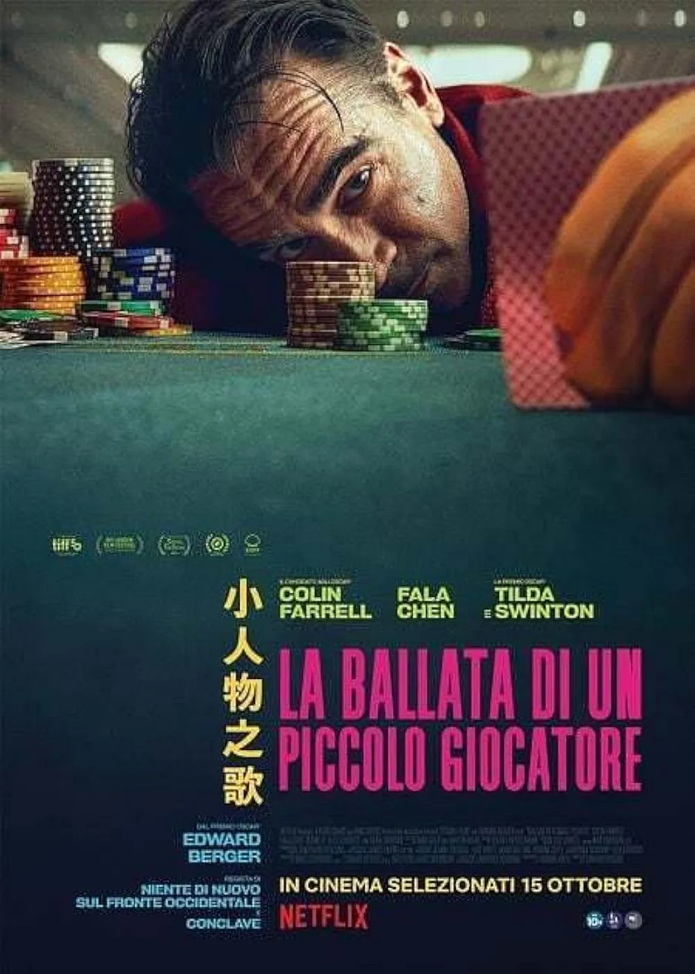 La Ballata del Piccolo Giocatore: Il film Netflix con Colin Farrel ...